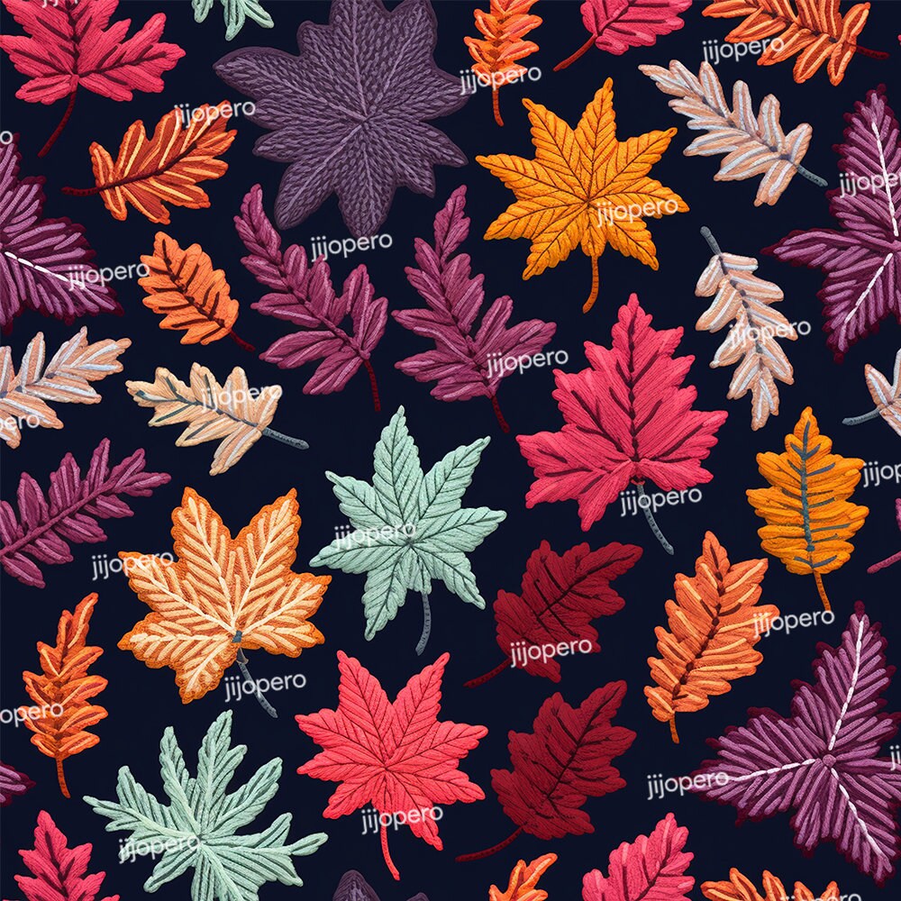 Fall Seamless File Fabric Design Fall Patterns Repeat Pattern Digital ...