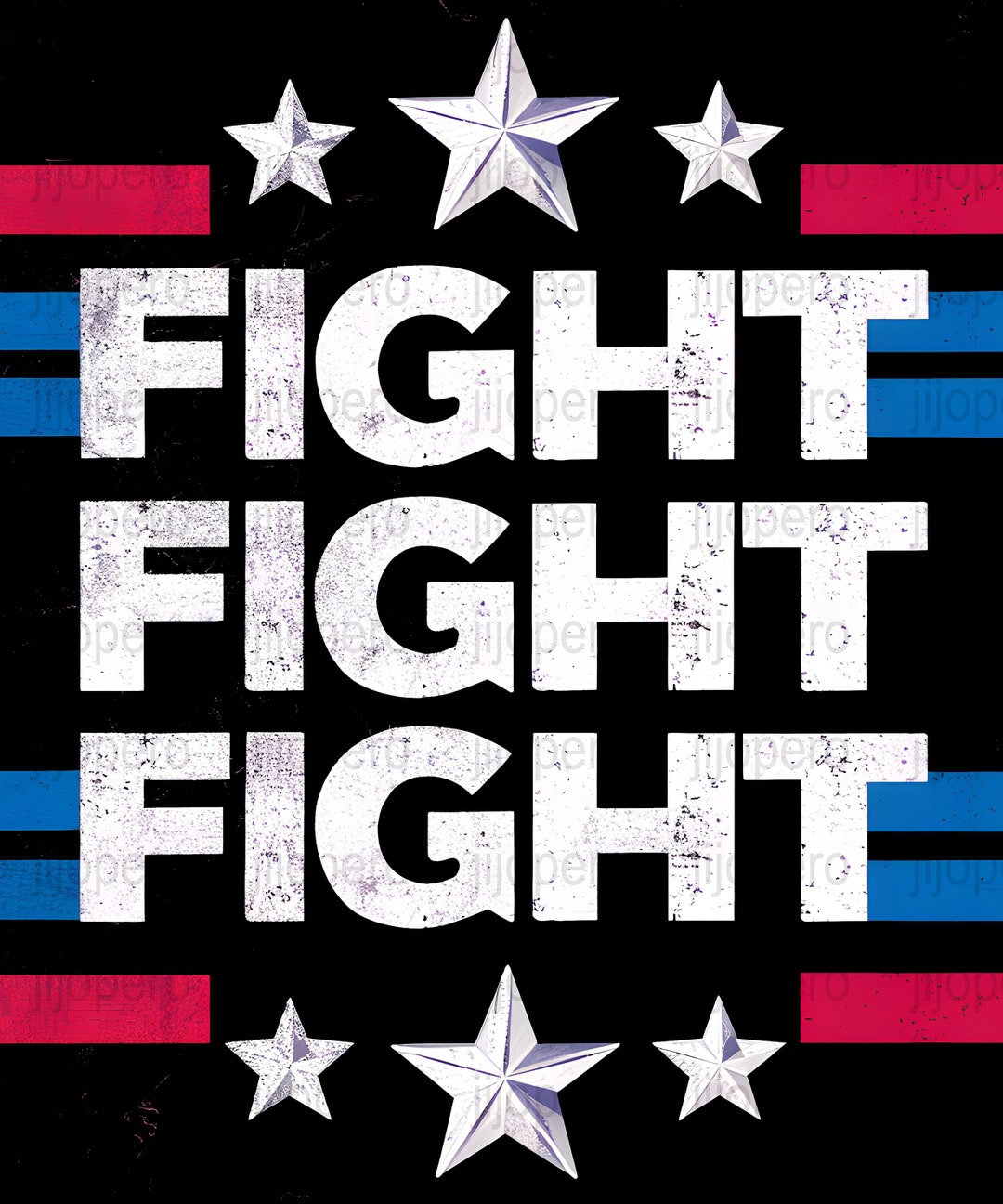 Fight Fight Fight PNG, Patriotic Digital Art, American Flag Colors ...