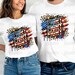 Fight Fight Fight PNG, Patriotic USA Flag Design With Stars and Glitter ...