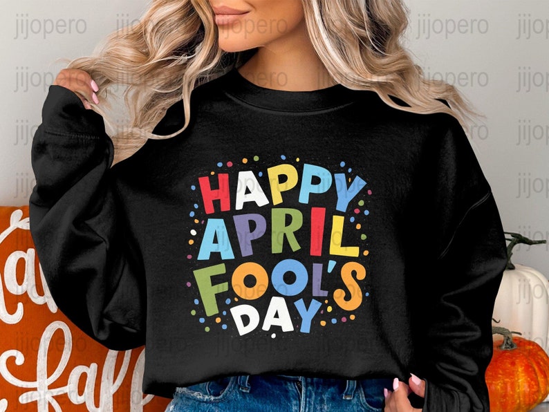 Happy April Fools' Day Digital PNG, Instant Download, Festive Greeting ...