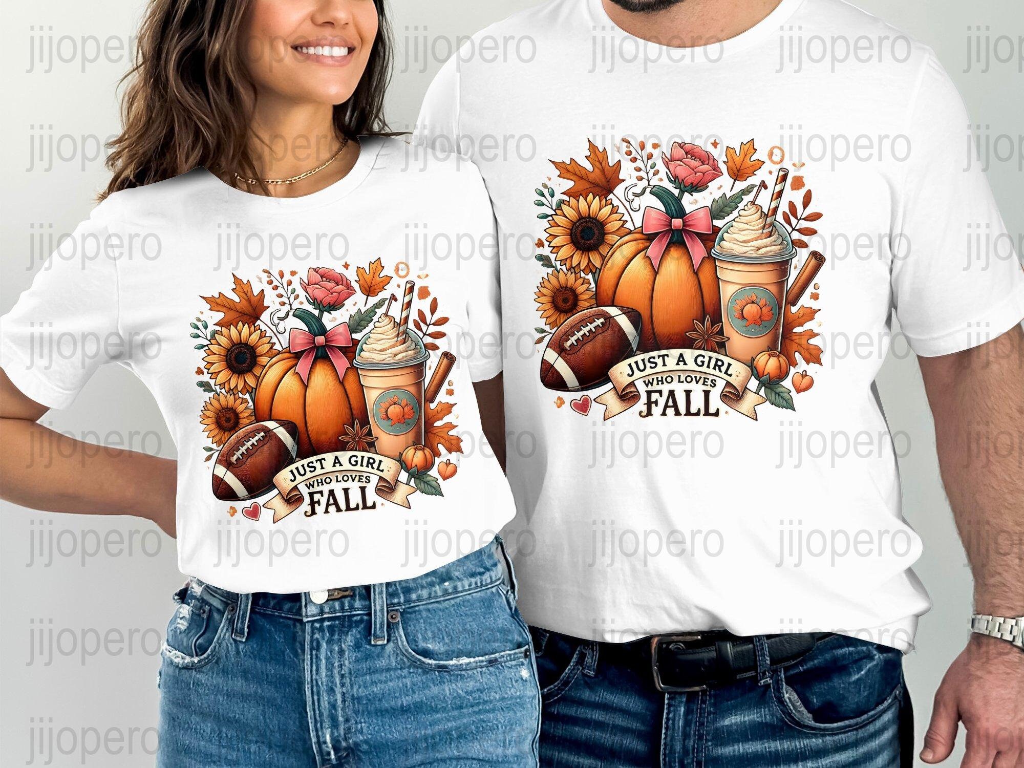 Autumn Pumpkin Sunflower Football Fall Girl Banner PNG, Fall Girl PNG ...