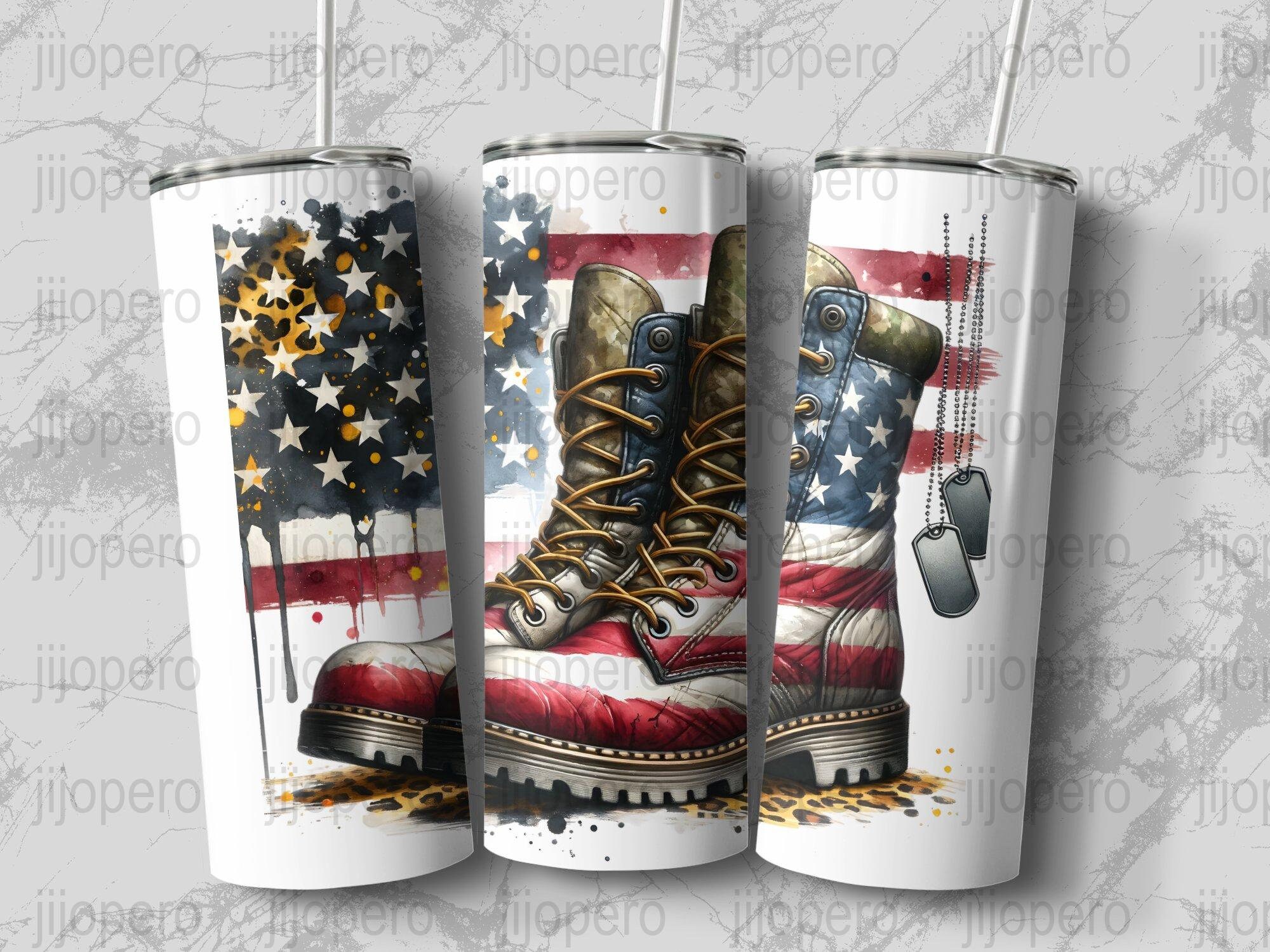 American Flag Boots Digital Art PNG, Patriotic Footwear Illustration ...