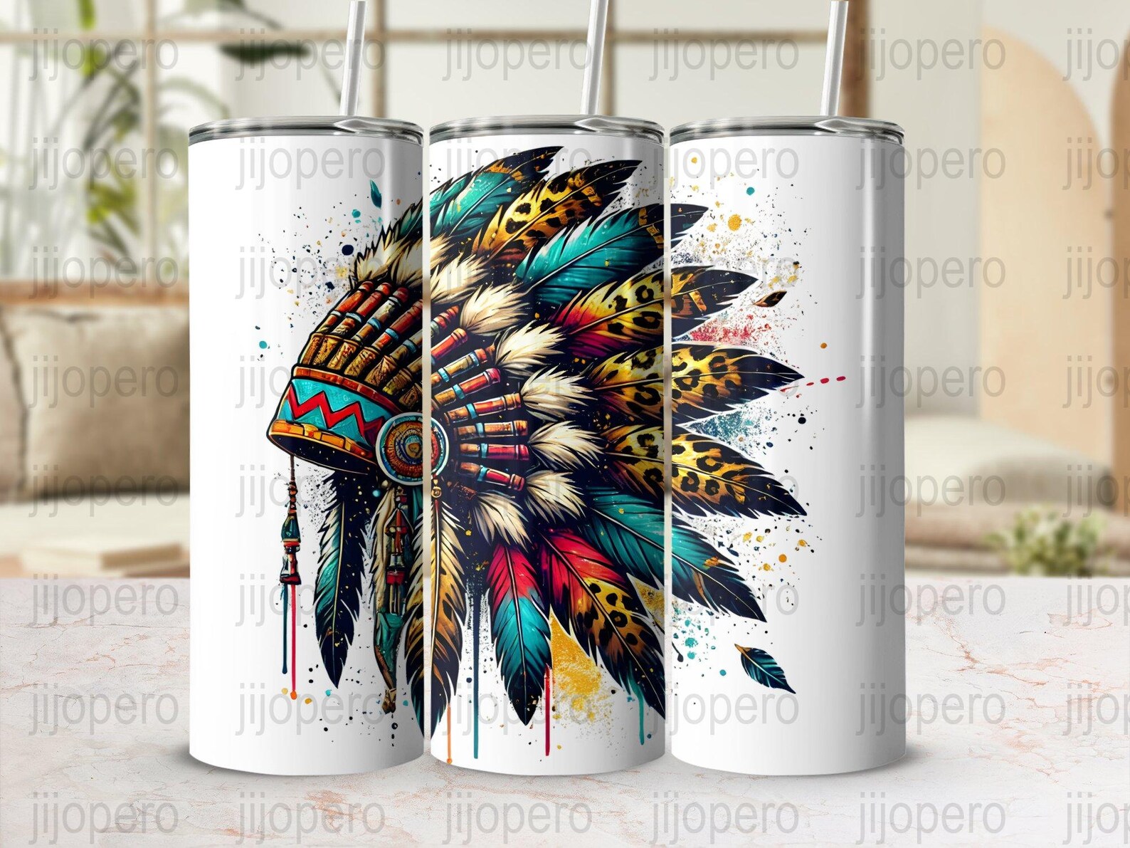 Indian Heritage PNG, Hand-drawn Native American Headdress Art, Digital ...