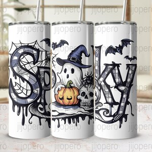 Spooky Halloween Art Printable, Digital Art Print, Halloween Wall Decor ...