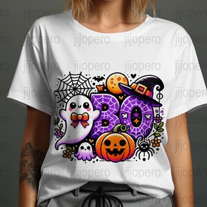 Boo Png Halloween Digital Download, Ghost Pumpkin Halloween Clipart ...