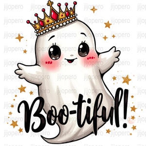Halloween Boo PNG, Cute Ghost Digital Download, Boo-tiful Halloween ...