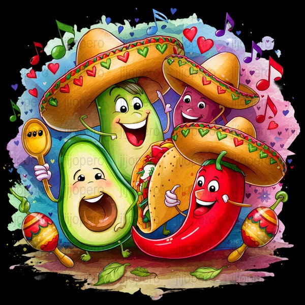 Cinco De Mayo Clipart - Etsy