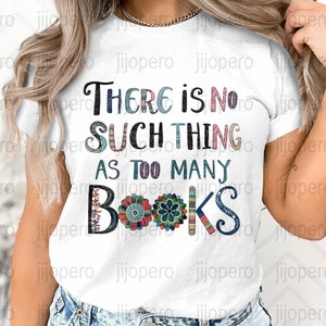 Colorful Hand Drawn Book Quote PNG, Digital Download, Inspirational ...