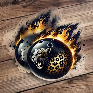 Bowling PNG, Leopard Bowling Ball Clipart, Flame Bowling Ball Graphic ...