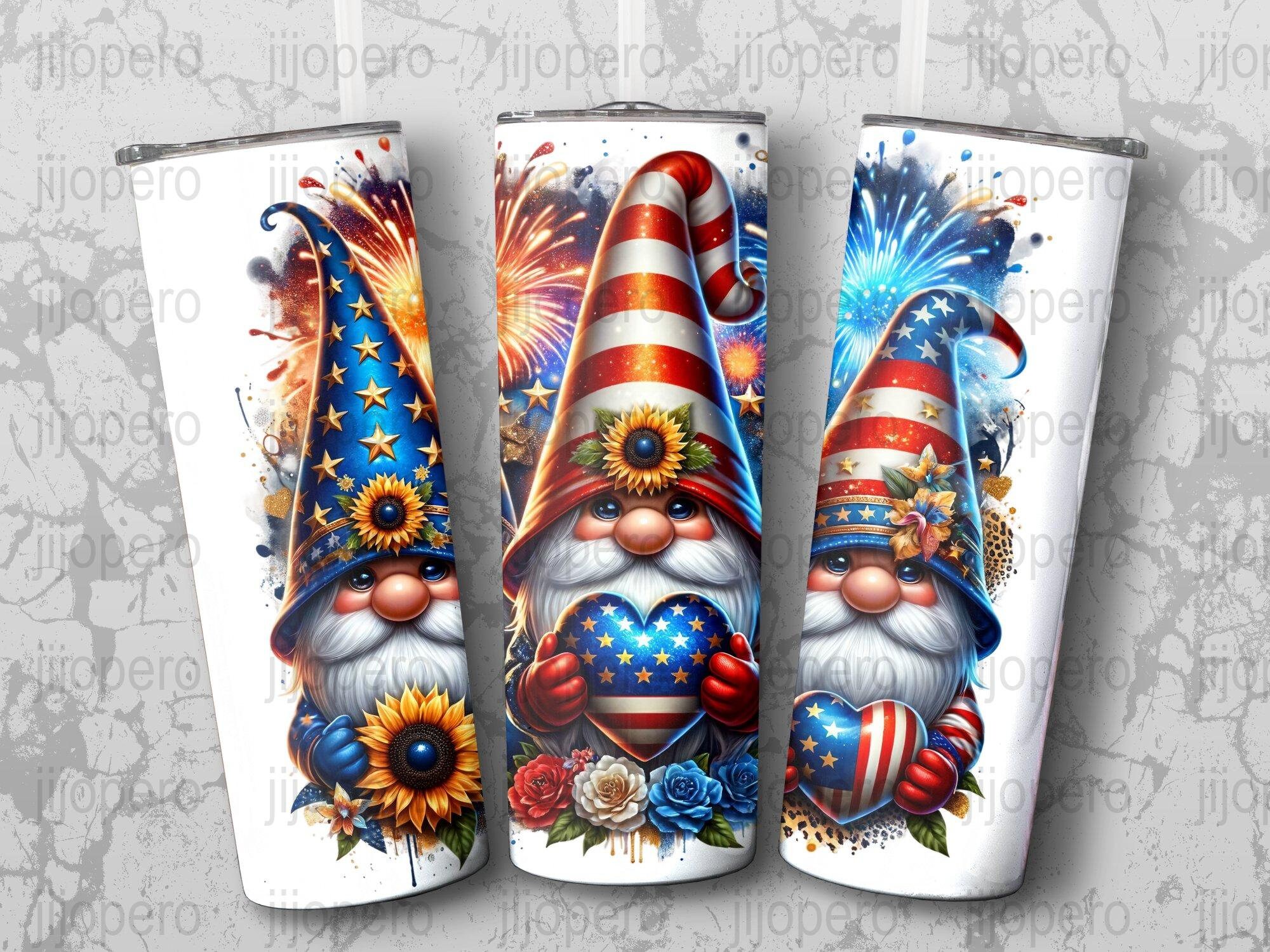 4th of July PNG, Patriotic Gnomes Clipart, Independence Day Graphics ...