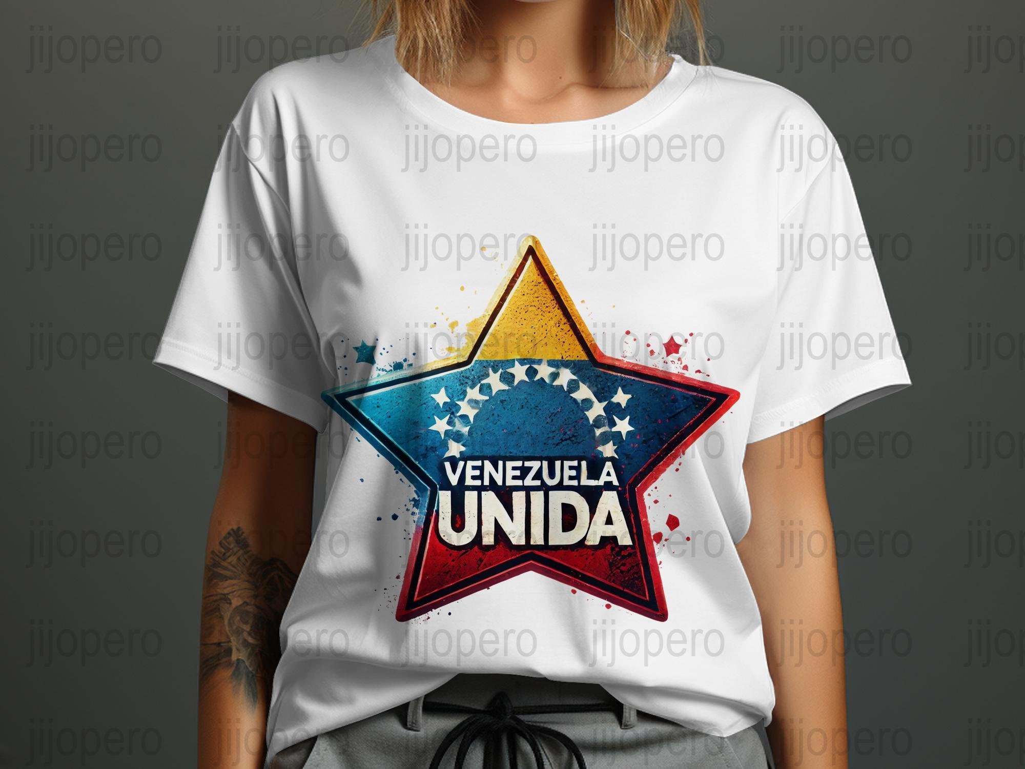Venezuela Unida PNG, Digital Download, Patriotic Art, Venezuelan Pride ...