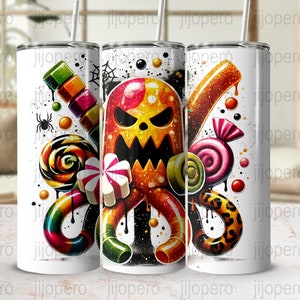 Halloween PNG, Spooky Candy Monster Art, Halloween Clipart, Scary ...