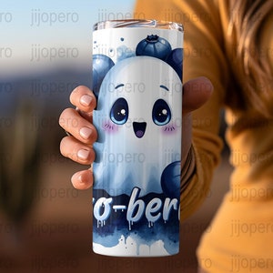 Halloween Boo PNG, Cute Ghost With Berries Digital Print, Boo Berry ...