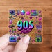 90s Baby Neon PNG, Retro Digital Download, Vibrant Nineties Nostalgia ...