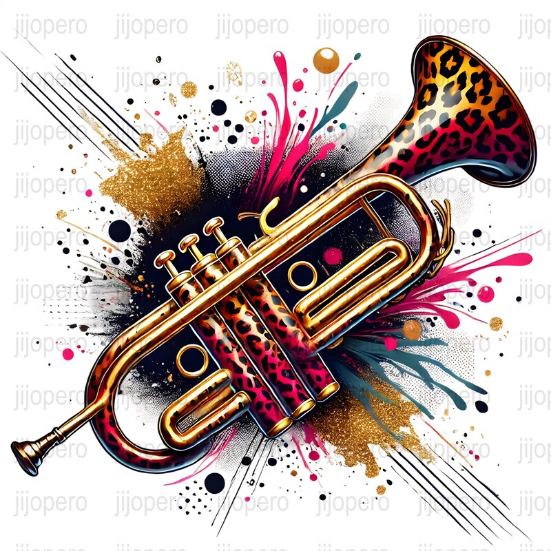 Trumpet Art - Etsy