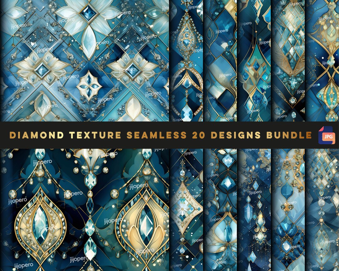 Diamond Textures Digital Paper Scrapbook Paper Digital Download Files ...