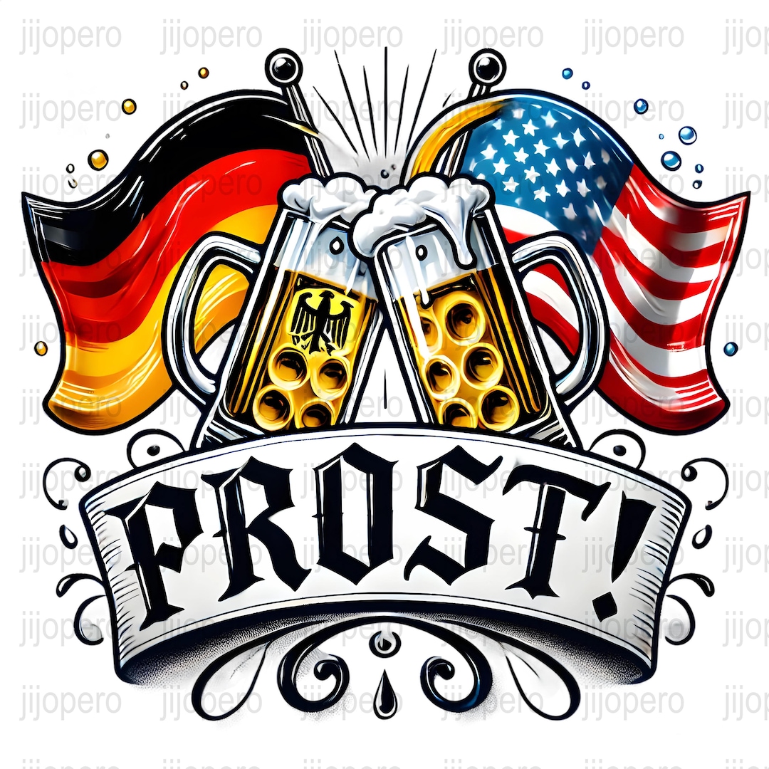 Oktoberfest PNG Prost German Beer Festival Digital Download Germany USA ...
