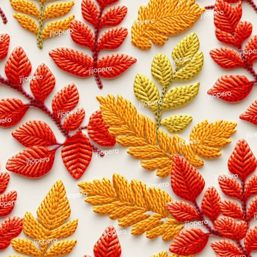 Fall Seamless File Fabric Design Fall Patterns Repeat Pattern Digital ...