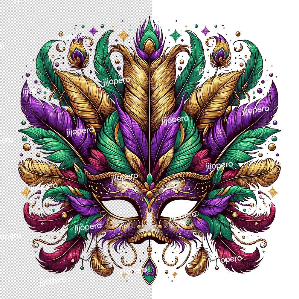 Mardi Gras Mask Png Sublimation Design Sublimate Designs Download ...