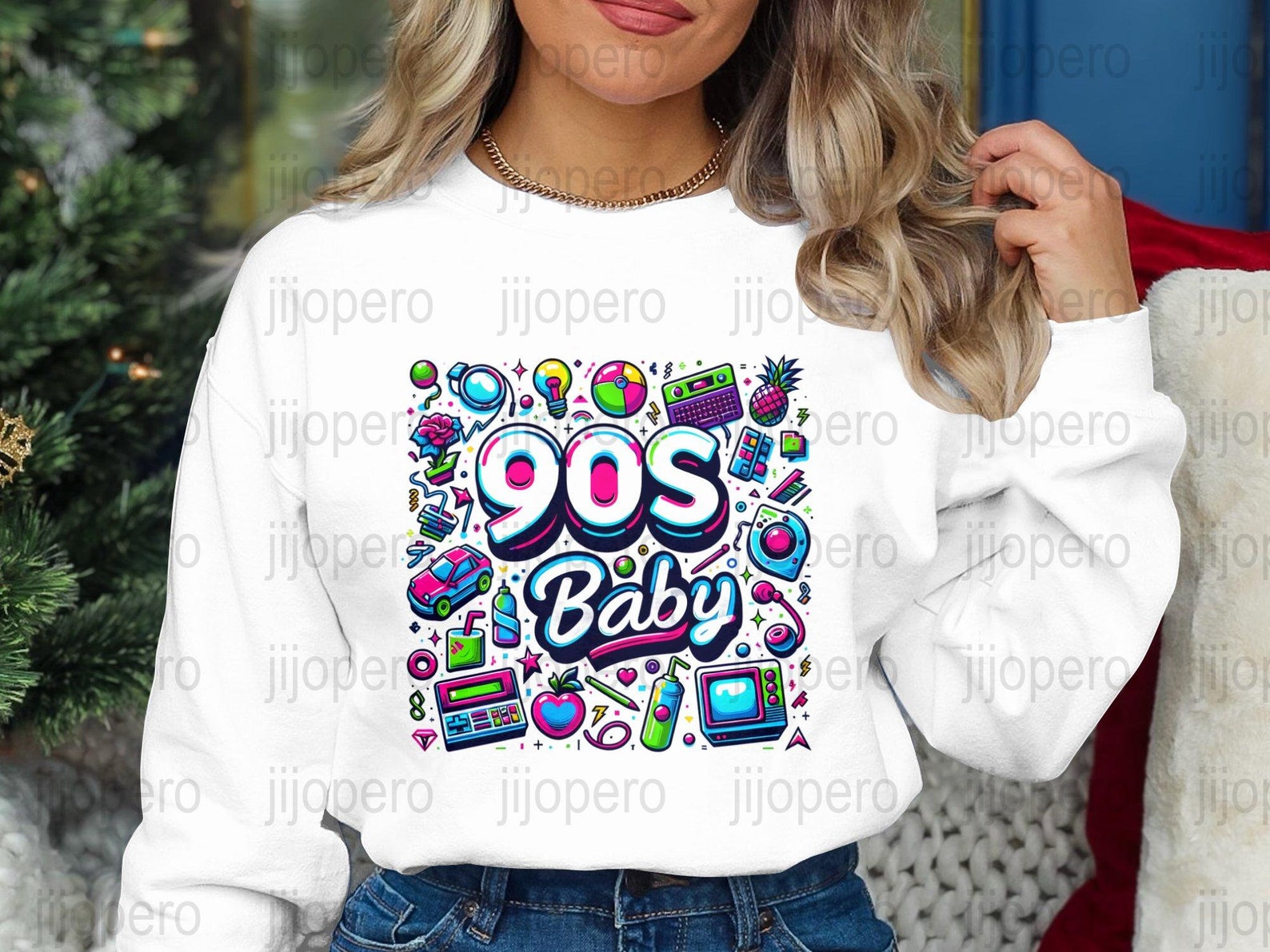90s Baby Retro PNG, Vibrant Digital Download, Colorful Nineties Theme ...