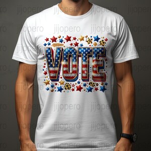 Patriotic Vote PNG, USA Election Digital Clipart, Fourth of July ...