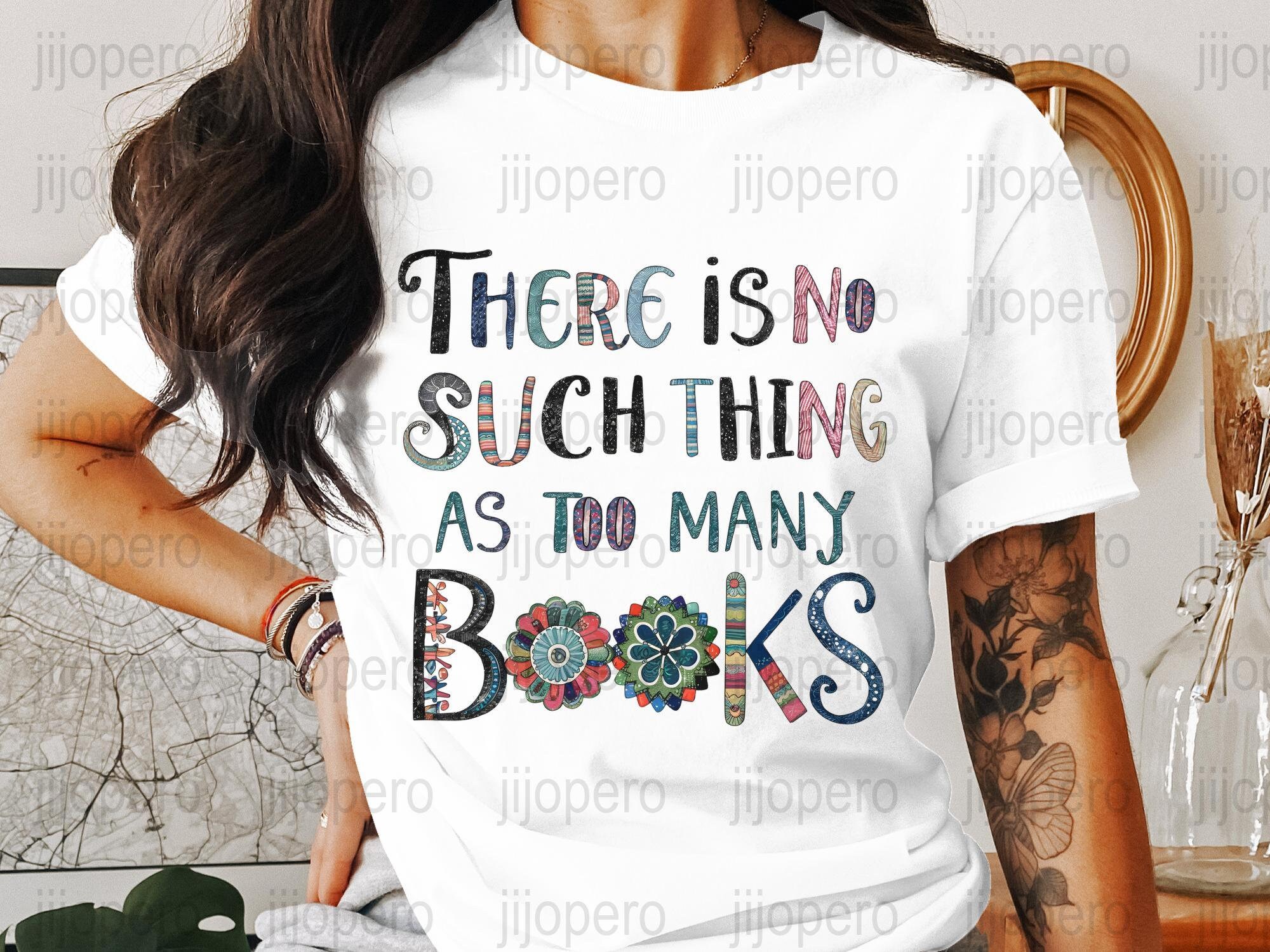 Colorful Hand Drawn Book Quote PNG, Digital Download, Inspirational ...
