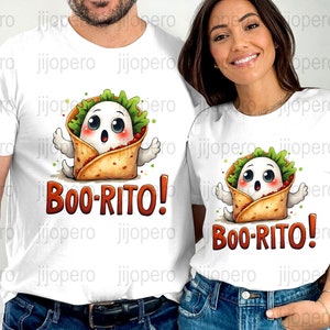 Halloween Boo PNG Cute Funny Burrito Ghost Graphic Clipart, Spooky Boo ...
