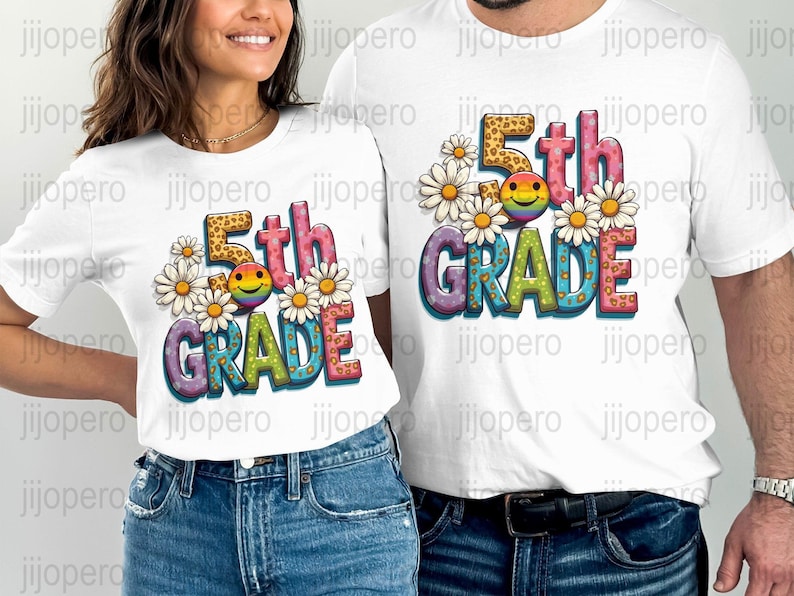 5th Grade Svg Png, Cute Fifth Grade Design, Digital Download, Back to ...