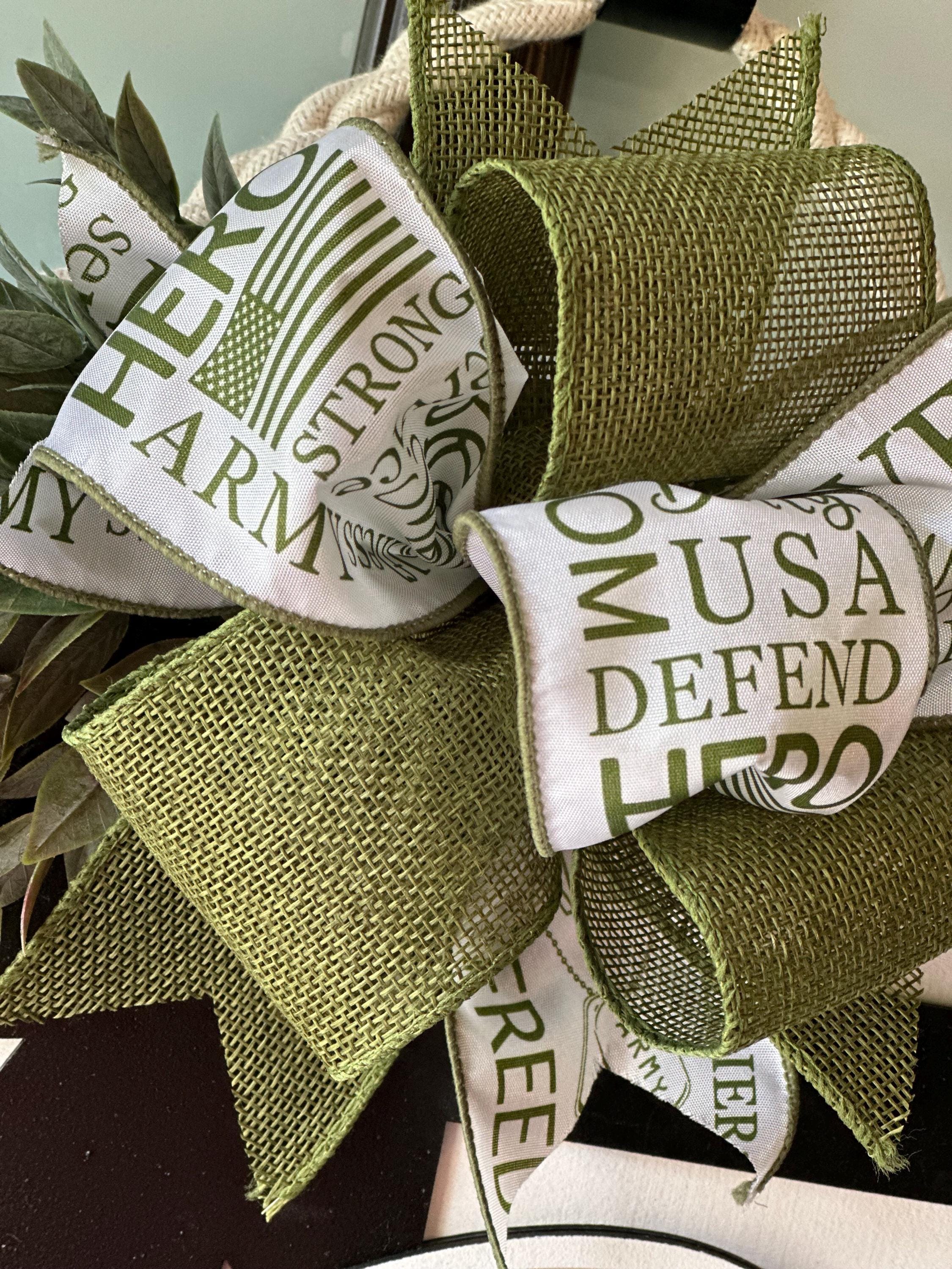 Army Welcome Sign - 3D Patriotic Door Hanger - Etsy