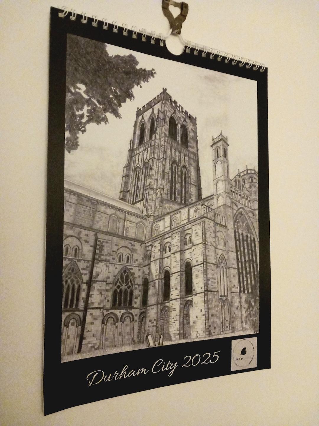 Durham City 2025 Wall Calendar of Original Artwork Drawings - Etsy