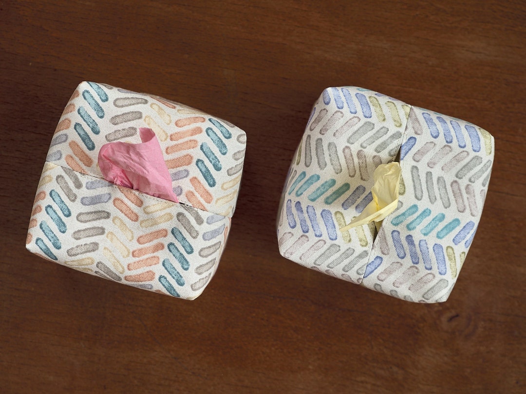 Tissue Box Cover Set of 2, Boho Style Home Decor, Cottagecore Decor for ...