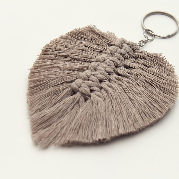 Macrame Keychain - Etsy