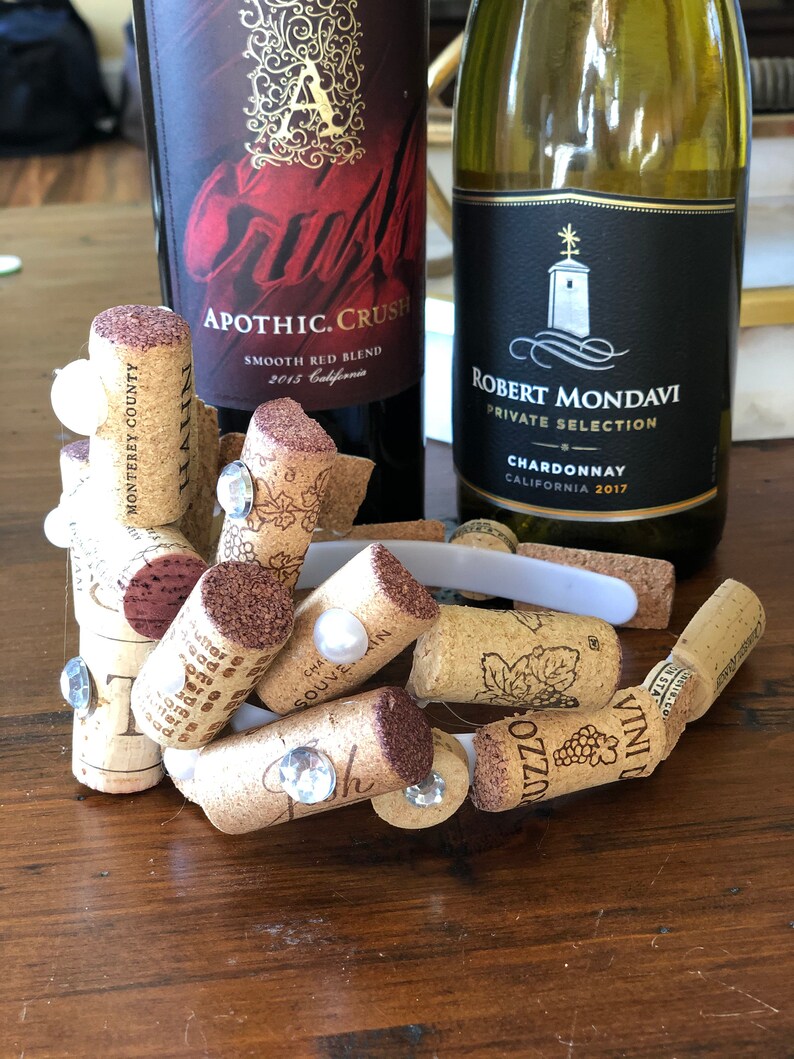 Cork Crown, Pearls and Diamonds, Birthday Gift, Christmas Gift, Wine ...