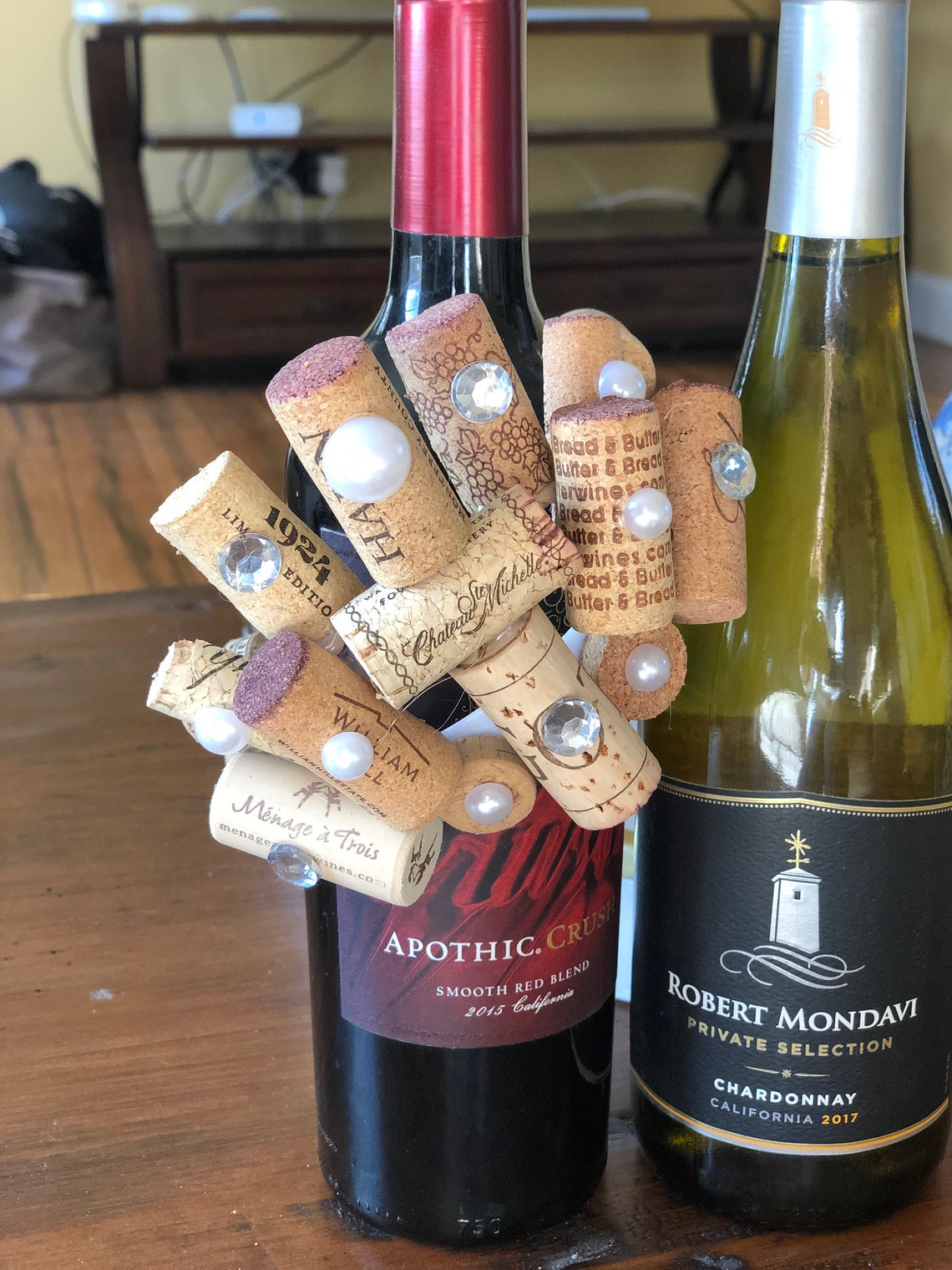 Cork Crown Pearls and Diamonds Birthday Gift Christmas - Etsy