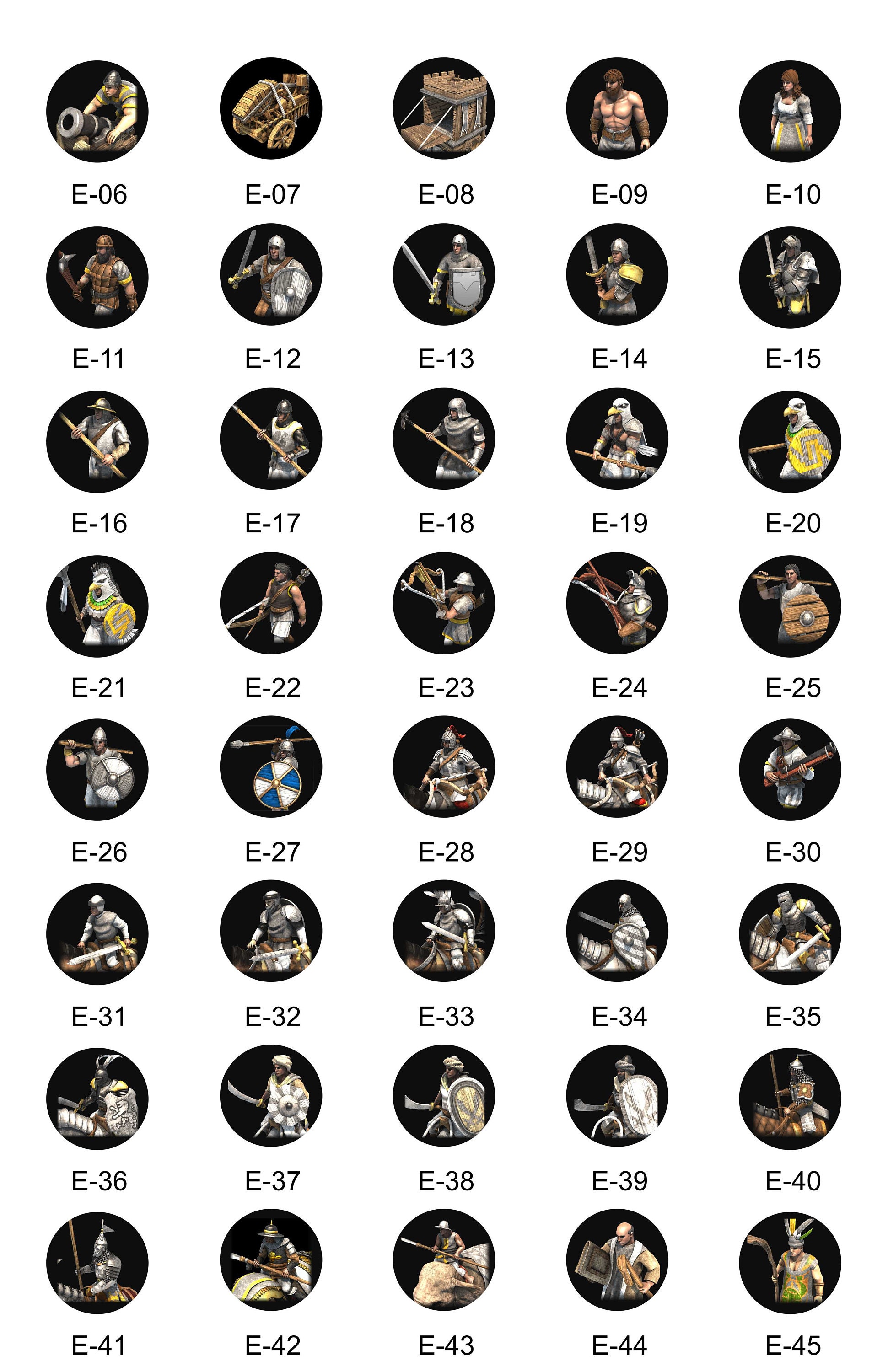 AOE2 Buttons 35mm 1.38 Pin/refrigerator Magnet. Minimum 10 Buttons ...