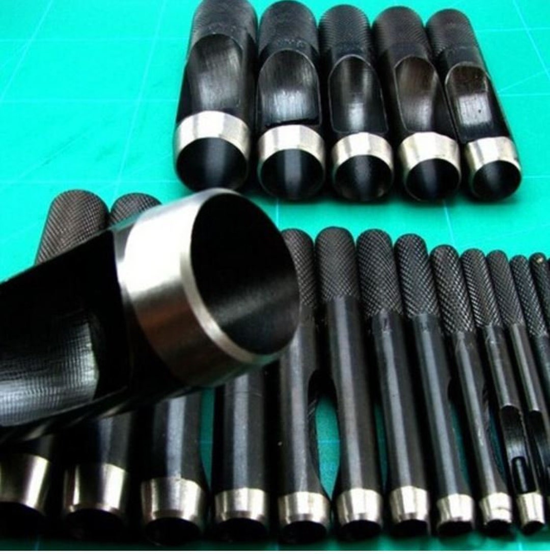 1 Piece Hollow Hole Carbon Steel Punch Tool Punches for Paper Leather ...