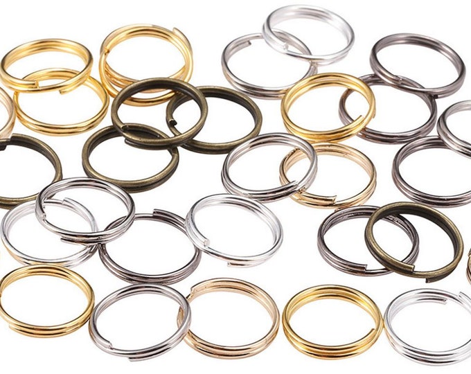 Stainless Steel SS 304 Key Rings Split Ring, Lot of 100 - Etsy