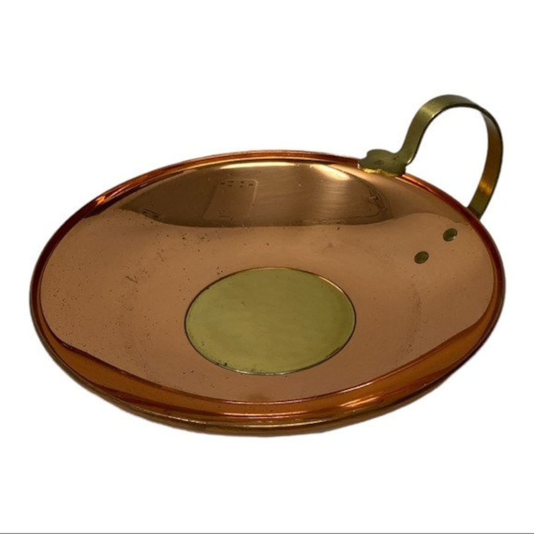 Vintage Coppercraft Guild Copper & Brass Candle Holder Pillar Style ...