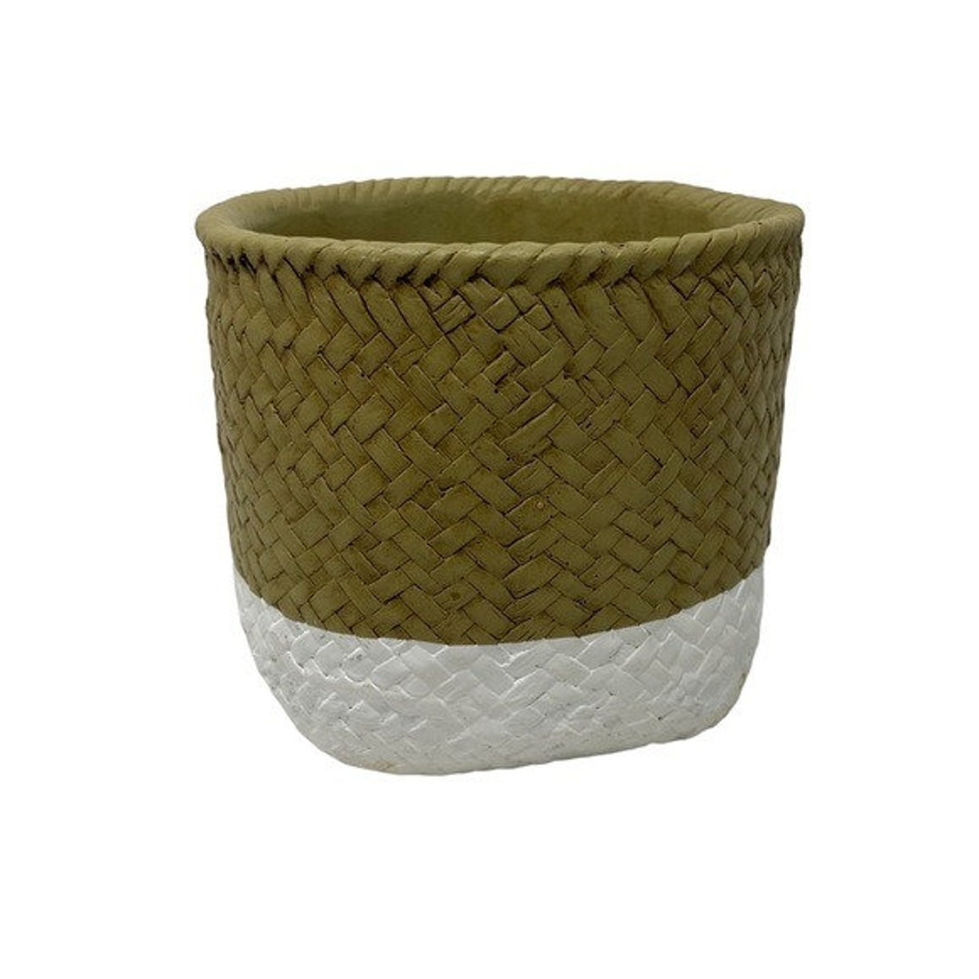 Hand Crafted Pottery Basket Clay. - Etsy