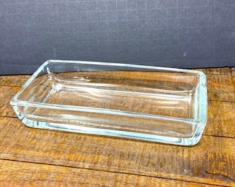 Rectangular Glass Dish - Etsy