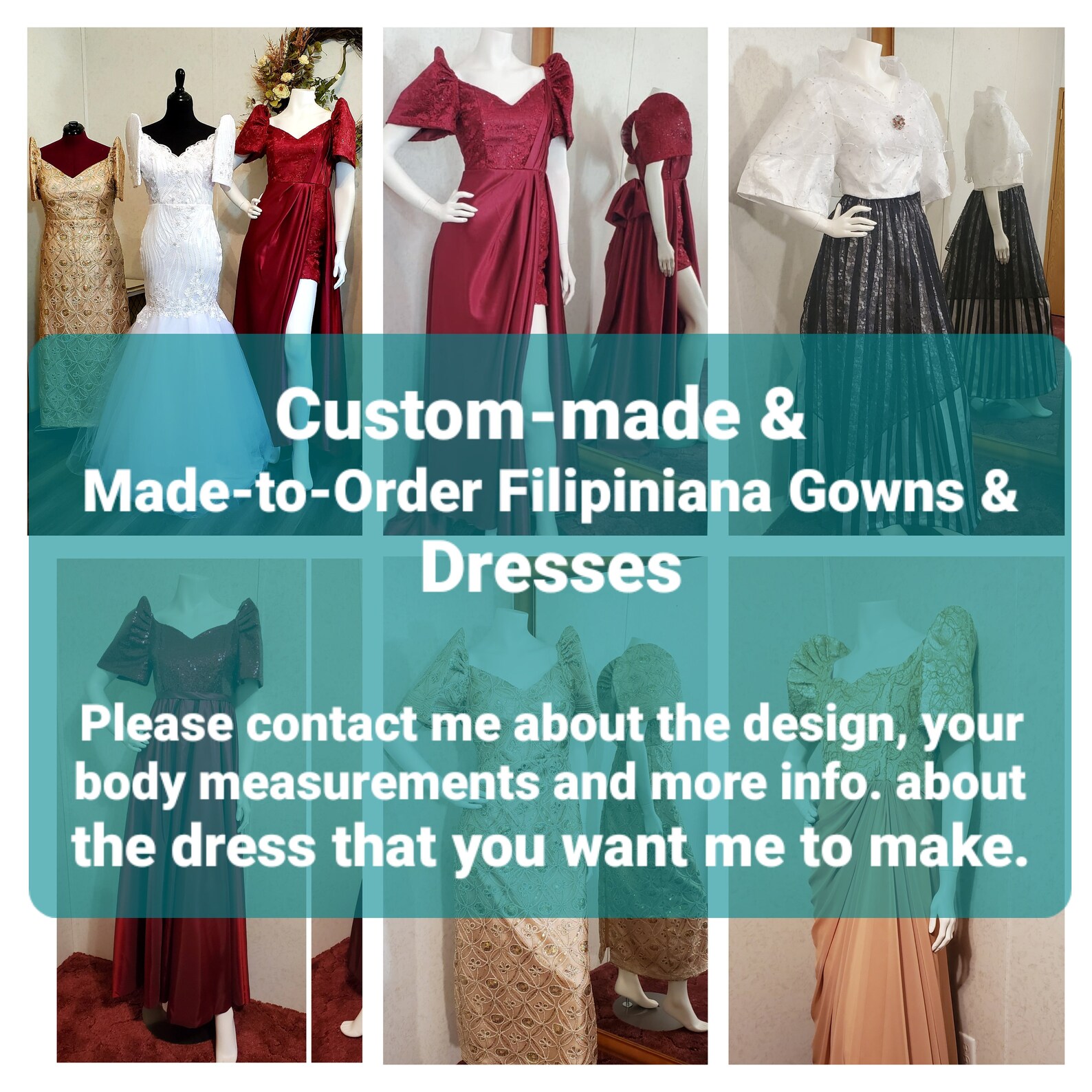 Custom-made Filipiniana Gowns Filipiniana Mother of the Bride - Etsy