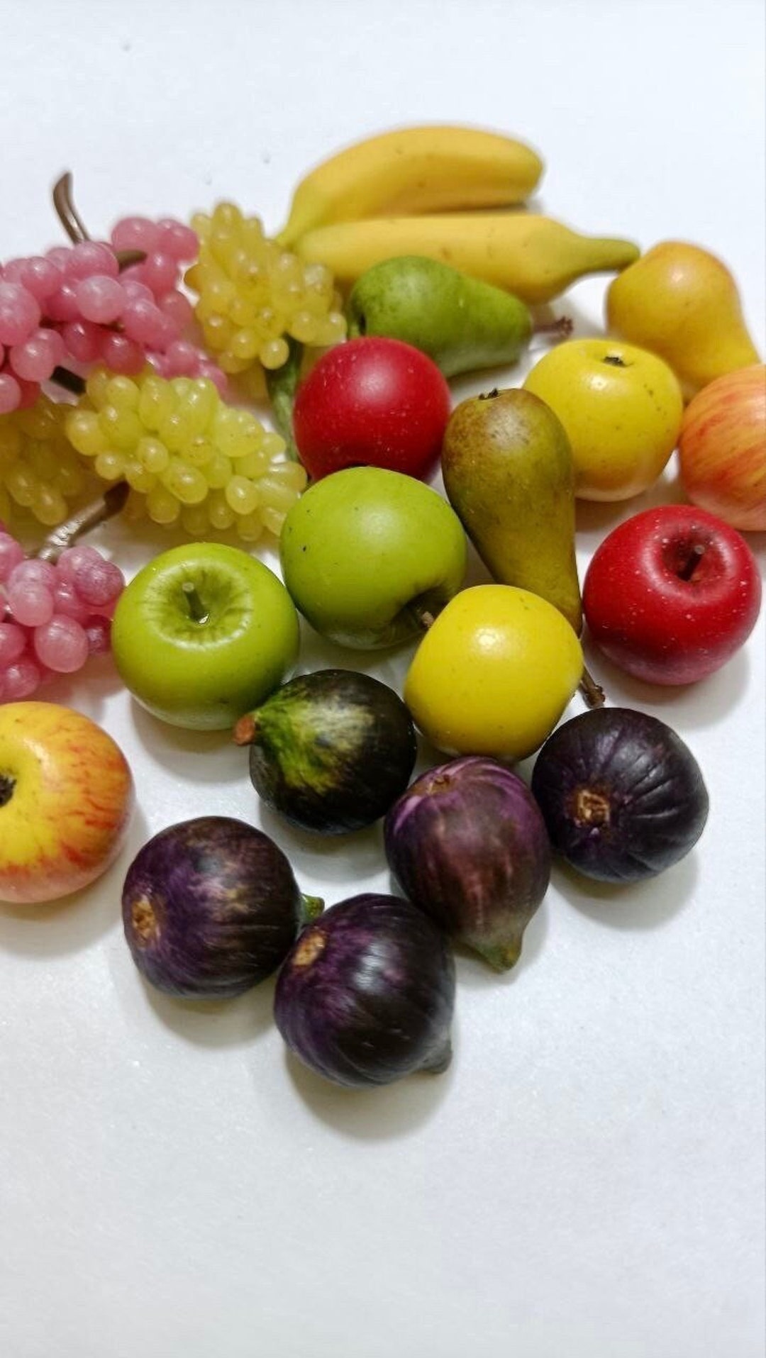 1/6 Scale Fruit, Miniature Food for Dollhouse, Tiny Figs, Dollhouse ...