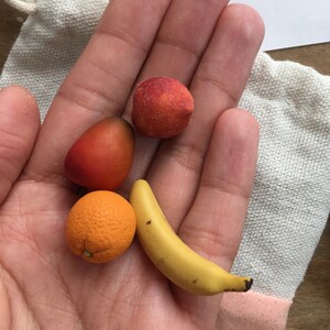 1:6 Scale Mango, Miniature Fruit, Tiny Kitchen, Miniature Food 1/6 ...