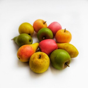 1/12 1/6 Miniature Fruit Dollhouse Fruit Dollhouse Miniature Pears ...