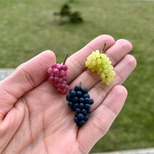 Miniature Fruit, 1/6 Scale Doll Food, Grape 1/12 1/6, Miniature Food ...