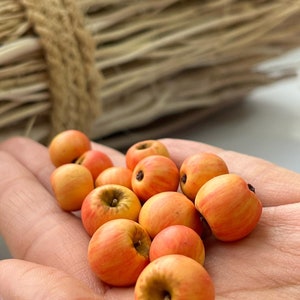 Apples 1/12 1/6 Scale, Miniature Fruit, Dollhouse Miniatures, Miniature ...