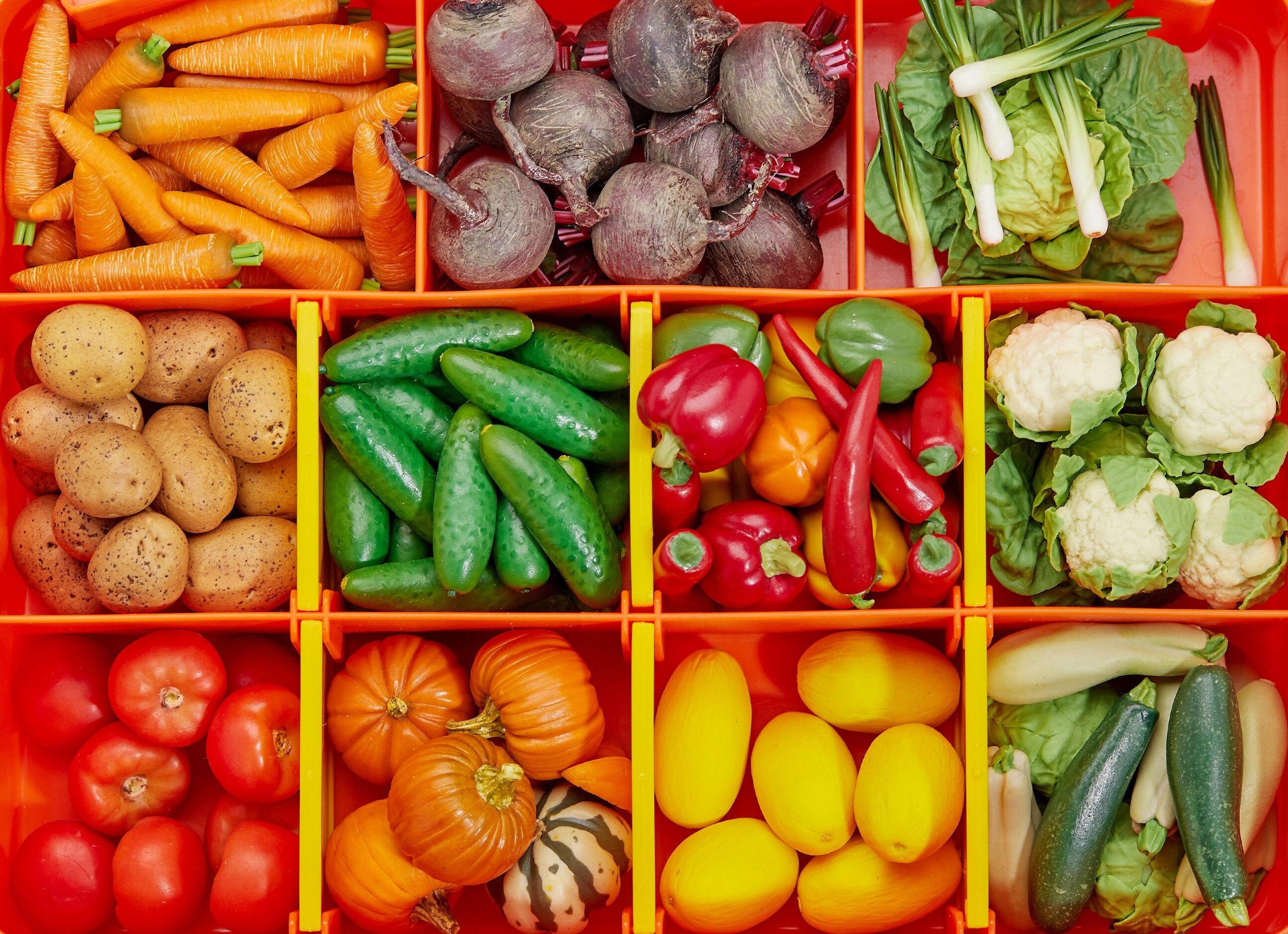 Art Collectibles Miniatures Vegetable Packs Carrots And Cucumbers art-collectibles-miniatures-vegetable-packs-carrots-and-cucumbers