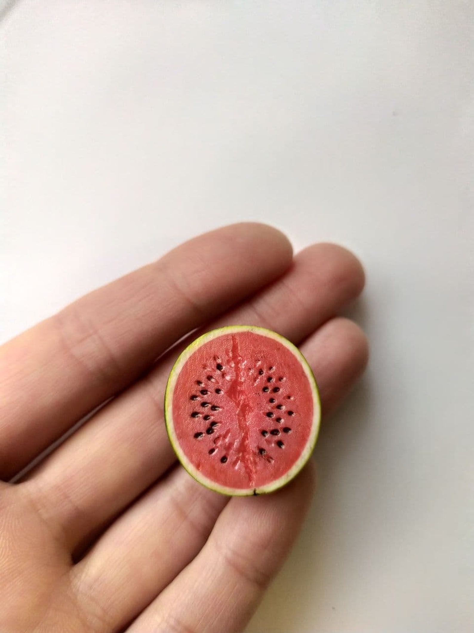 Miniature Watermelon 1/6 Scale Dollhouse Miniatures 1/6 - Etsy