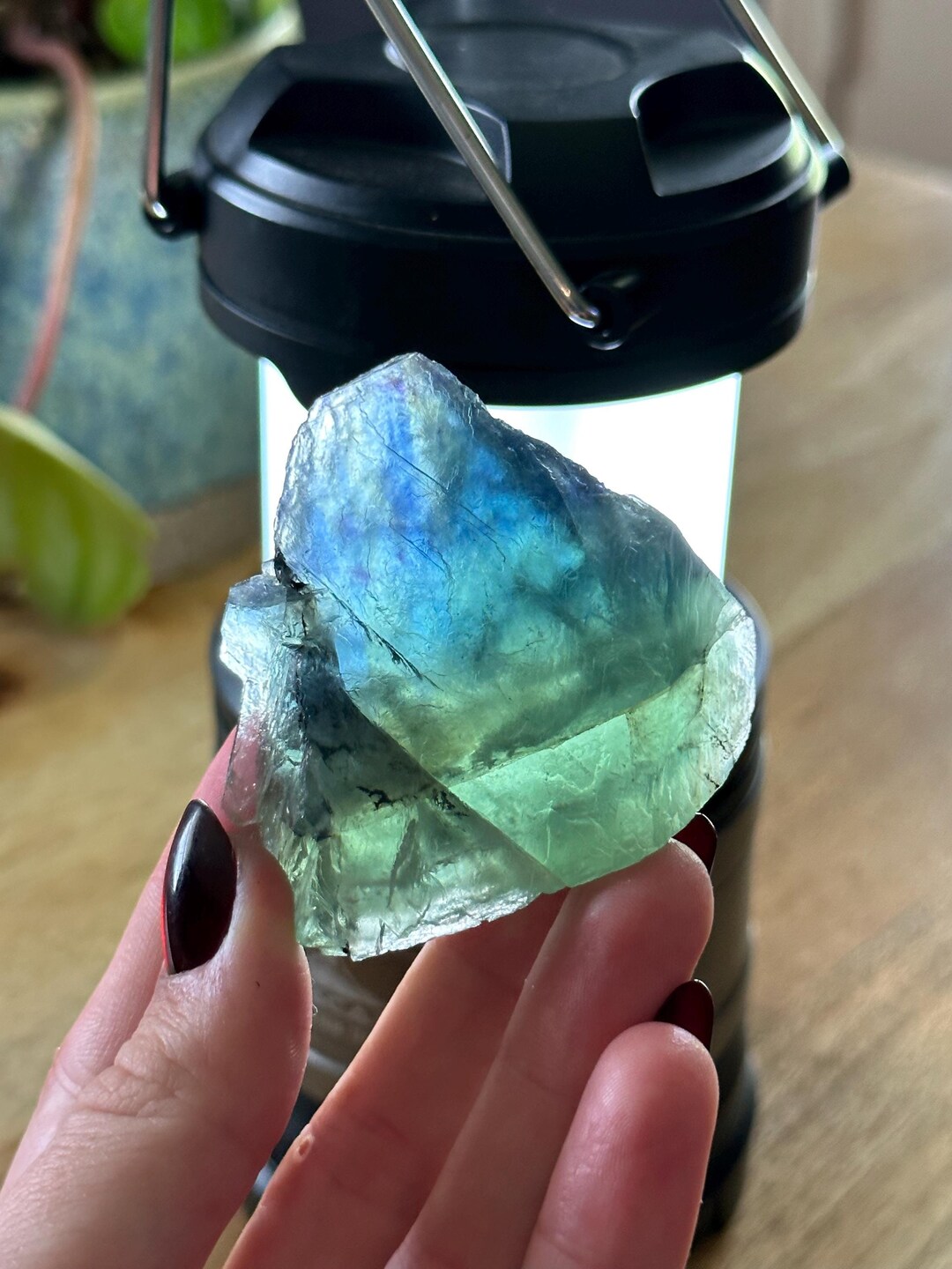 RARE BLUE + Green Fluorite Chunk From Erongo Mountains, STUNNING Range ...