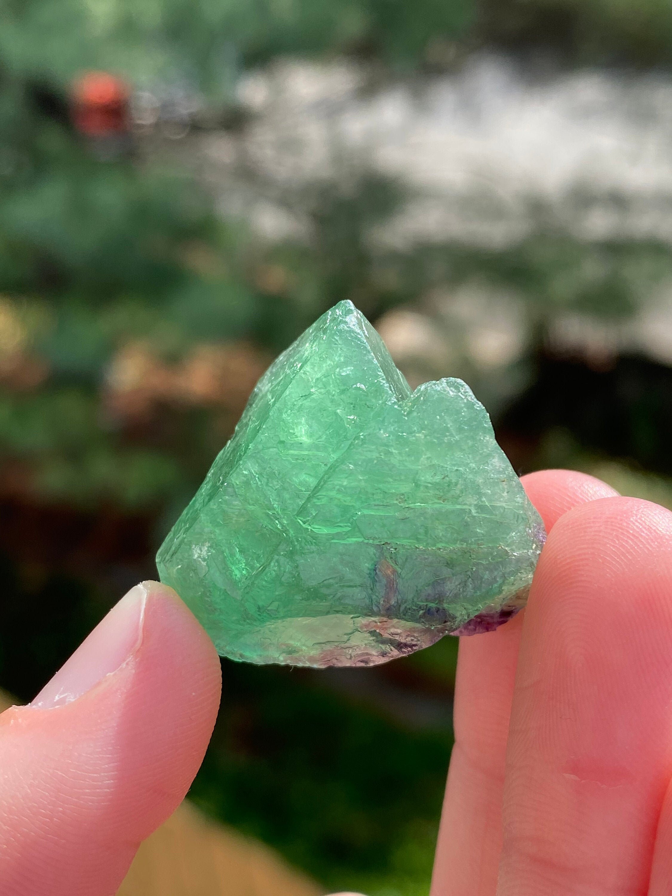 Green Purple Erongo Fluorite From Erongo Mountains UV | Etsy